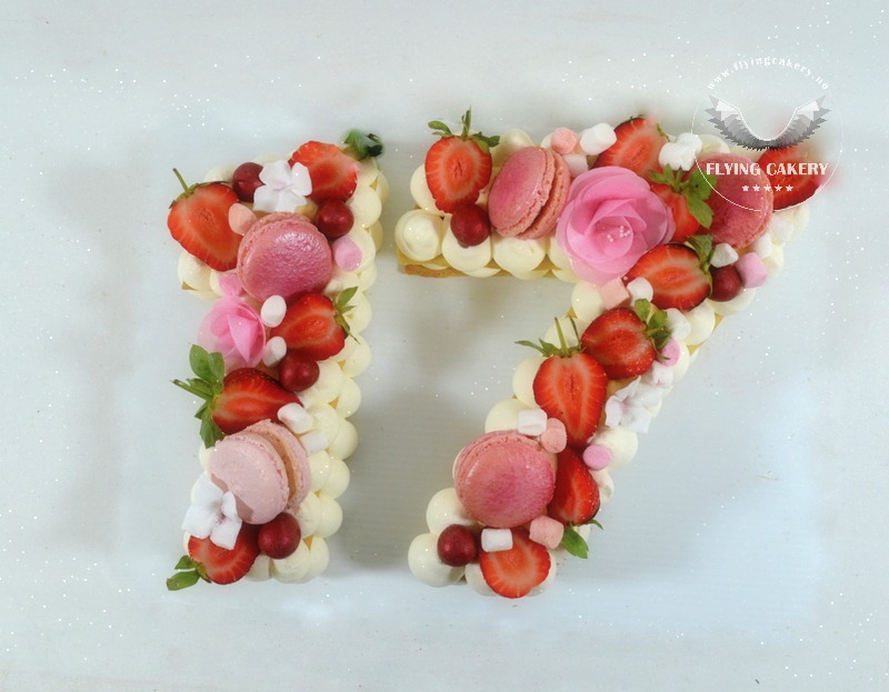 Trendkaker: Alfatbetkake og tallkake | Flying Cakery