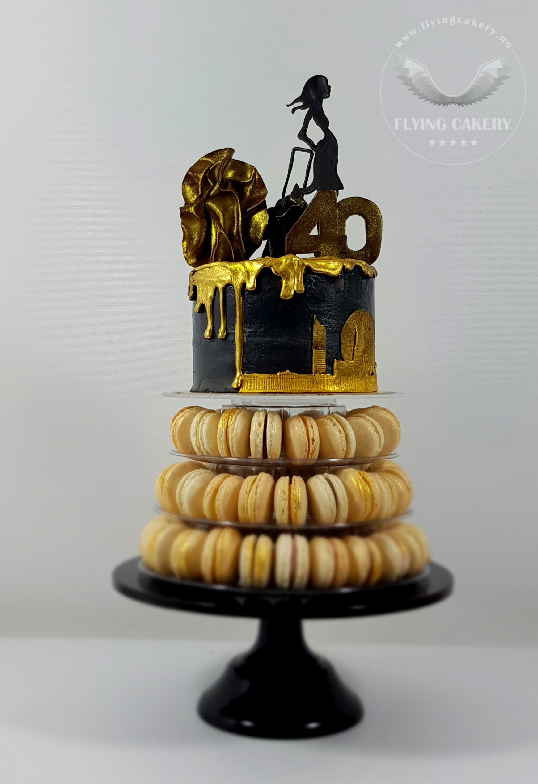 Bursdagskaker og festkaketårn i Bergen | Flying Cakery